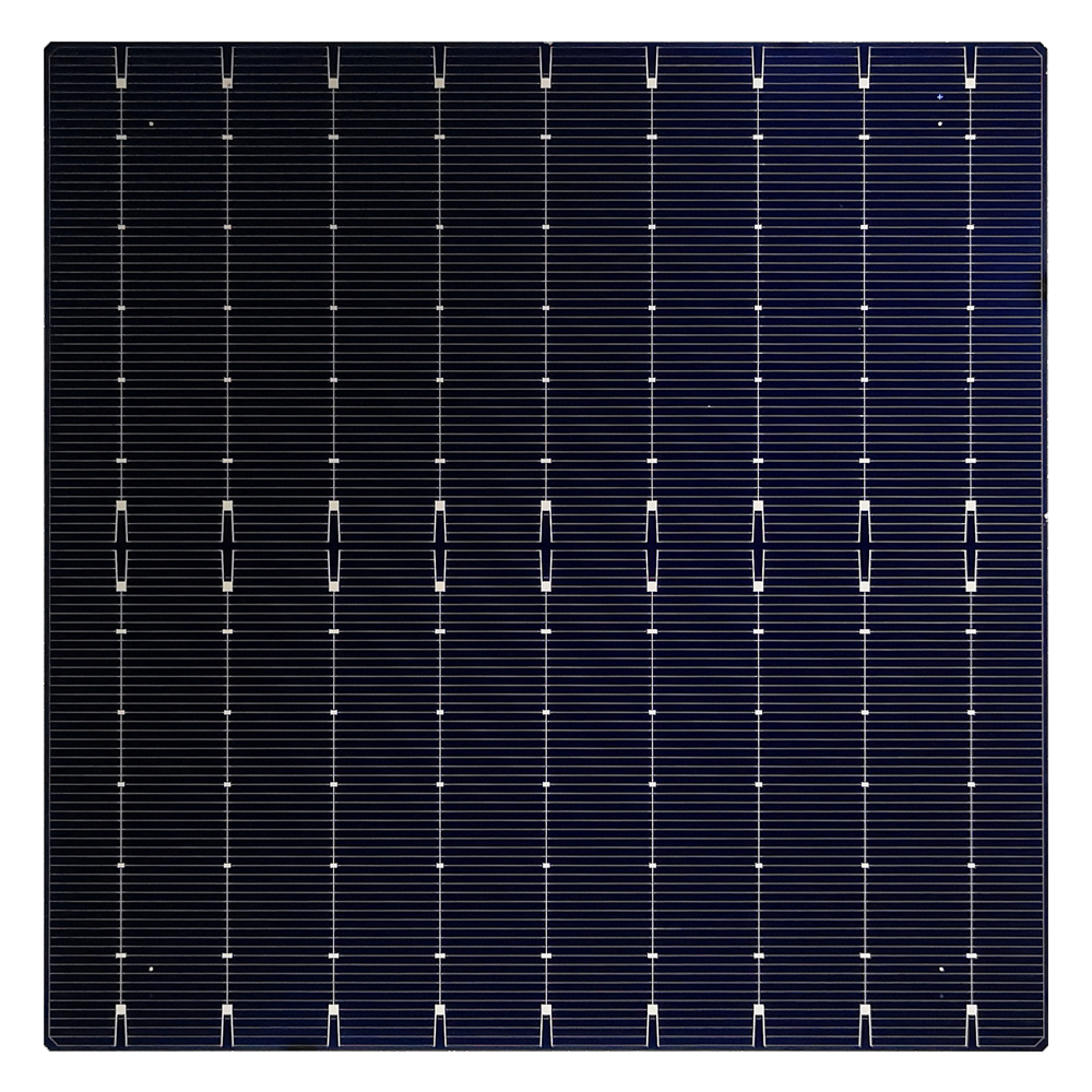 N type mono bifacial hjt solar cell 158.75 mm 9bb solar cells