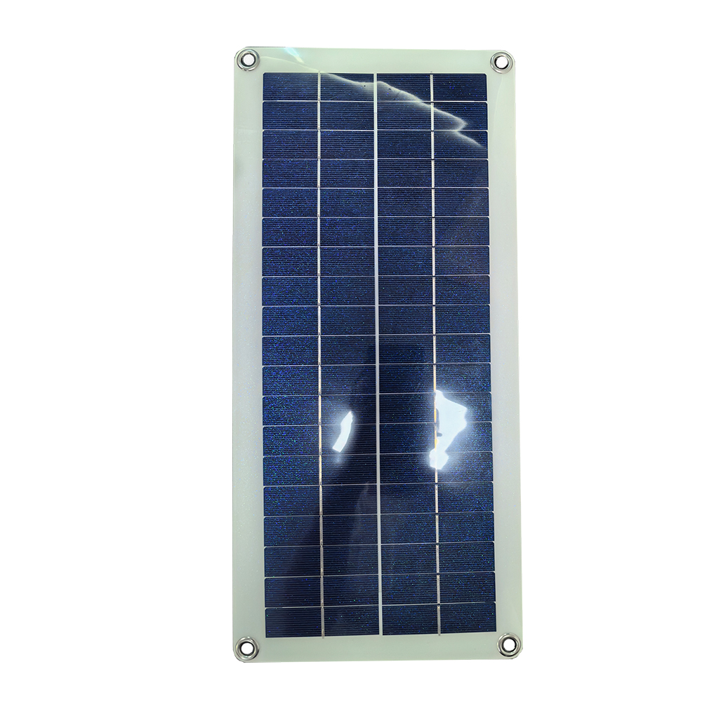 varicolored solar panel series